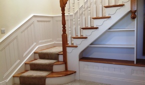 Timber Stairs - AJD Bespoke Stairs in Ireland - Dublin , Kilkenny ...