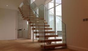 Steel Spine Stairs - AJD Bespoke Stairs in Ireland - Dublin , Kilkenny ...