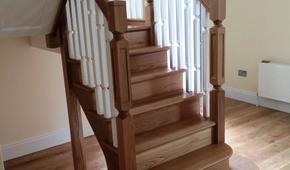 Timber Stairs - AJD Bespoke Stairs in Ireland - Dublin , Kilkenny ...