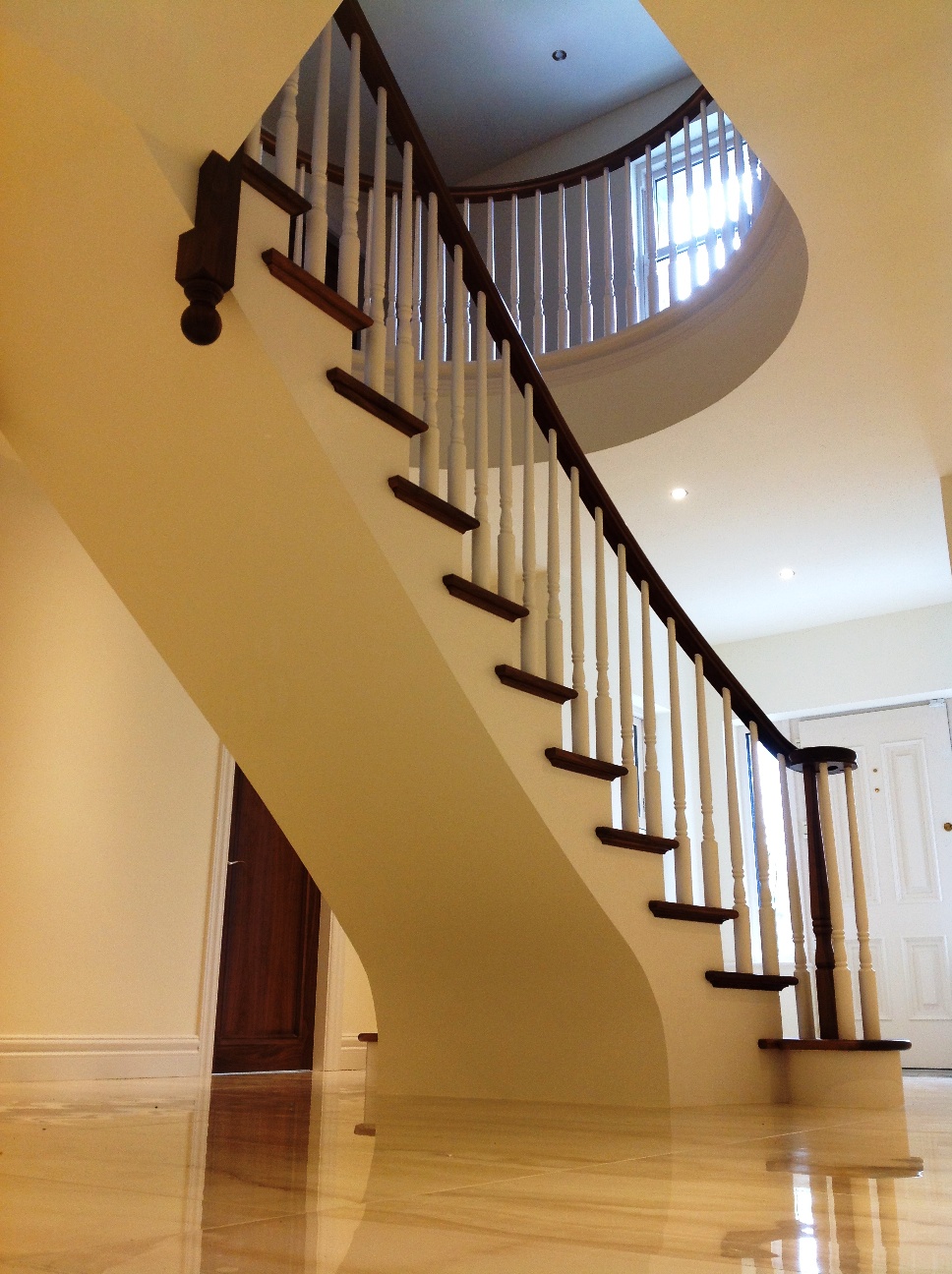 Flared concrete stairs - Kilkenny , Ireland - Flared concrete stairs ...