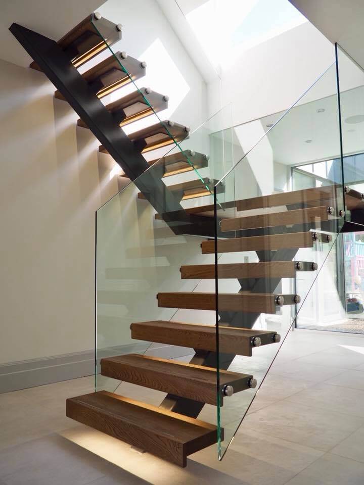 Steel Spine Staircases Ireland | Custom Stair Design in Dublin, Cork ...