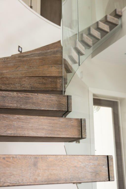 Floating and Curved Stairs - Co Mayo Ireland - Cantilevered Floating ...