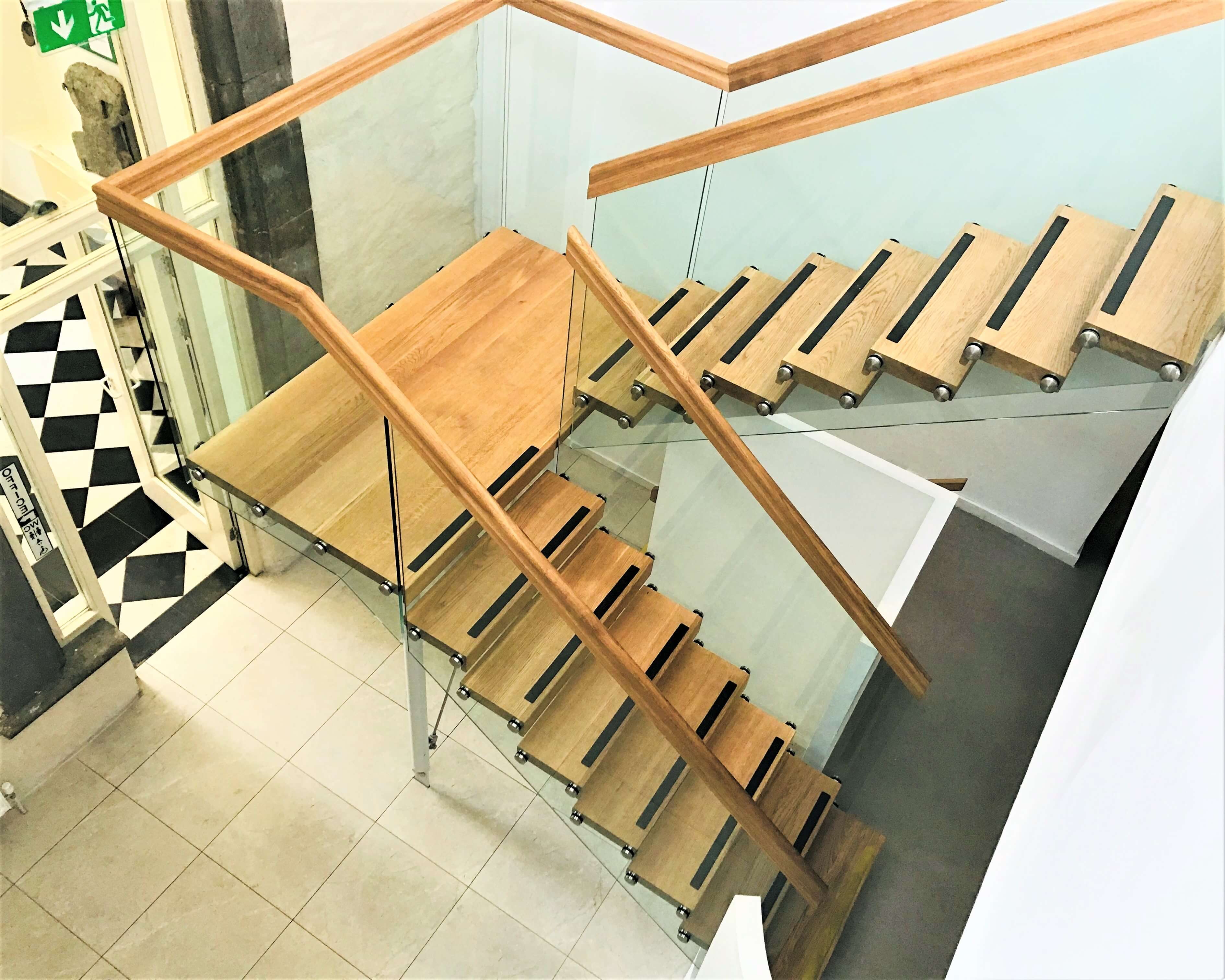 Commercial Staircases - Steel Spine Stairs - Waterford - Stairs Ireland ...