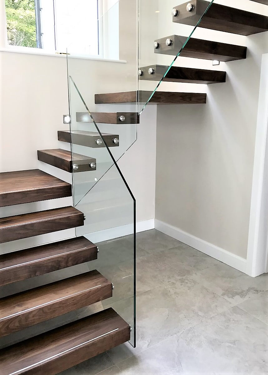 Floating Stairs Ireland | Cantilever Staircases in Dublin, Cork, Galway ...