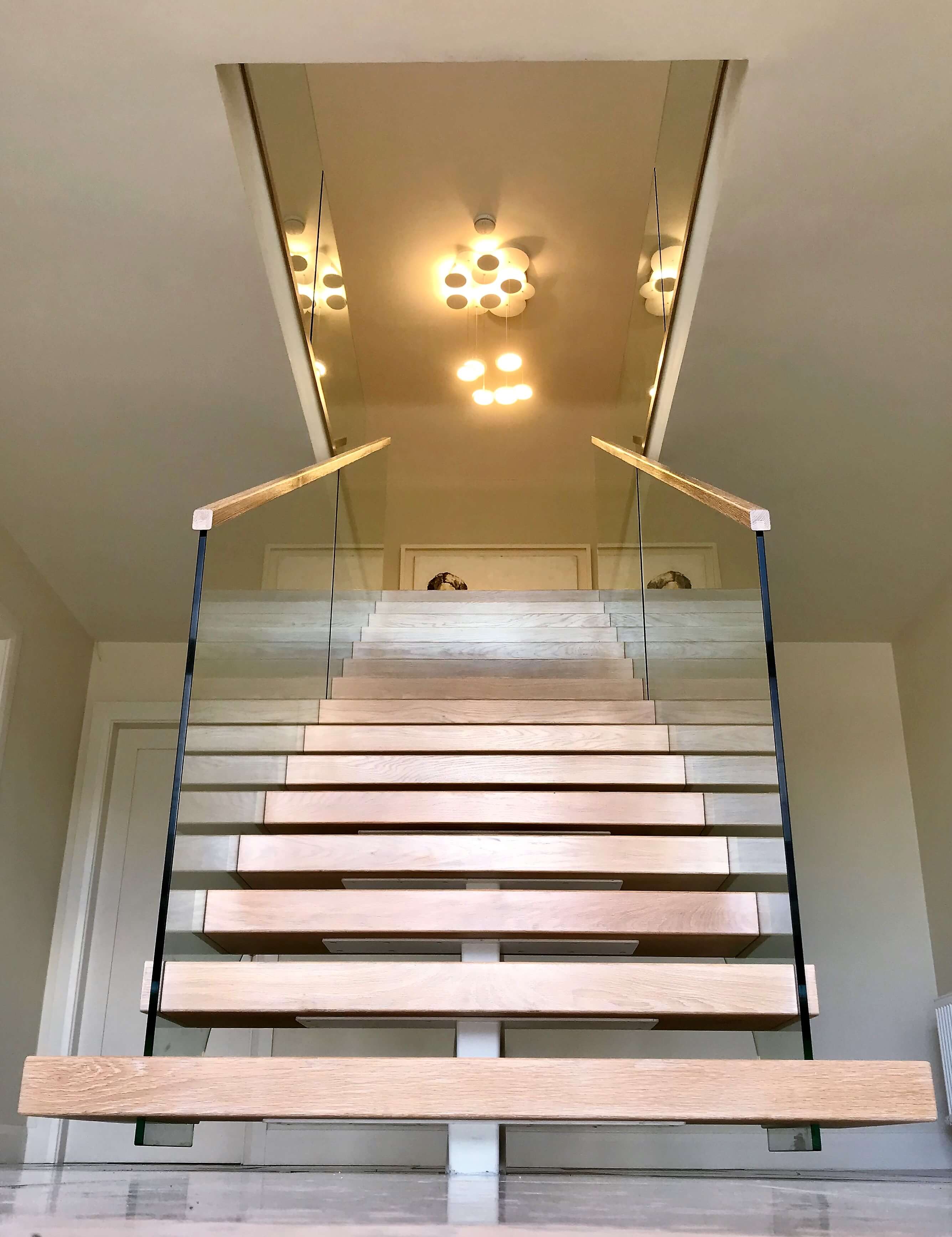 Temperance steel spine stairs Cork Ireland - Contemporary Staircases by ...