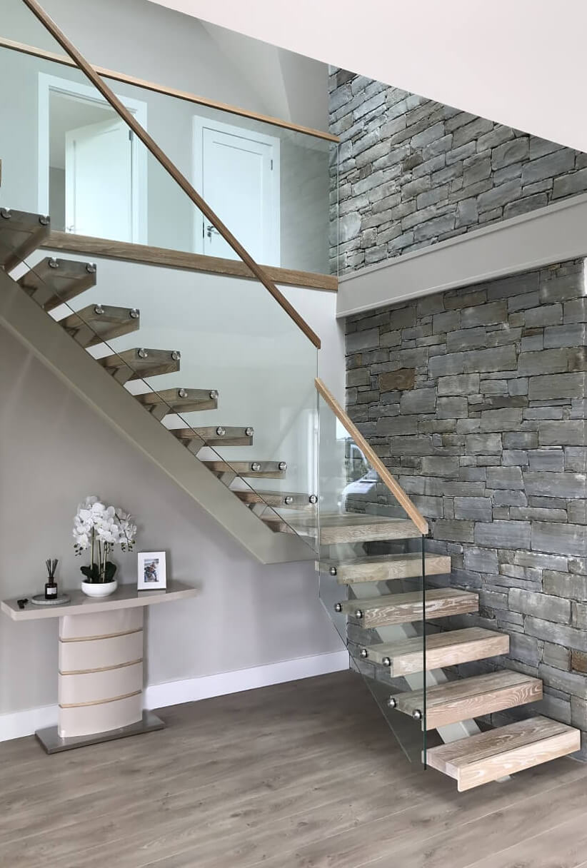 Steel Spine Staircases Ireland | Custom Stair Design in Dublin, Cork ...