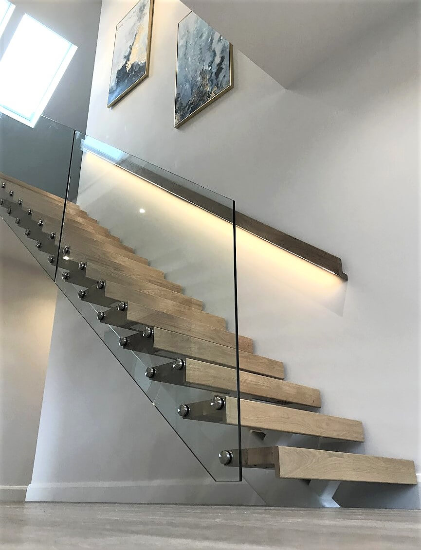 Steel Spine Staircases Ireland | Custom Stair Design in Dublin, Cork ...